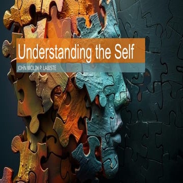 UNDERSTANDING THE SELF - LESSON ONE ABOUT GLOBALIZATION | PPTX