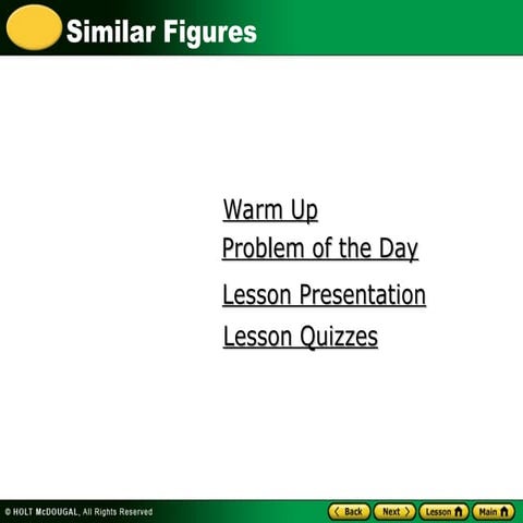 Similar Figures | PPT