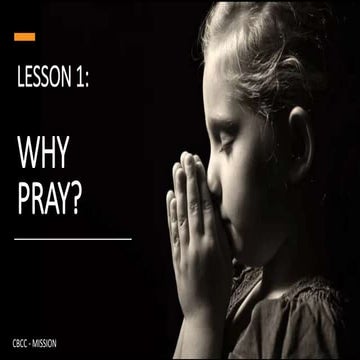 LESSON 1 - ABOUT PRAYER.pptx