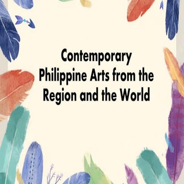 Chapter 1: Contemporary Art SHS Grade 12 | PDF