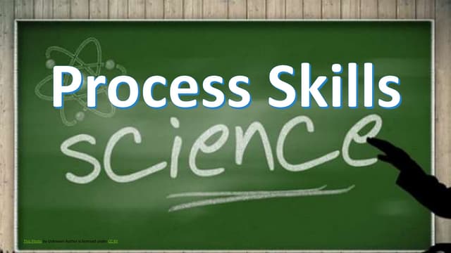 Science Process Skills | PPT