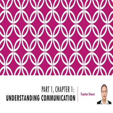Lesson-1-Purposive Communication (Understanding Communication) | PPTX