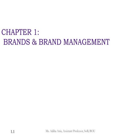 Lesson 1 - Chapter 1 Strategic Brand Management.pptx