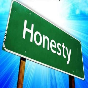 Developing Honesty | PPT