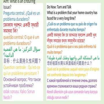 Lesson 1 - Enduring Issues PP 2024, History | PPTX