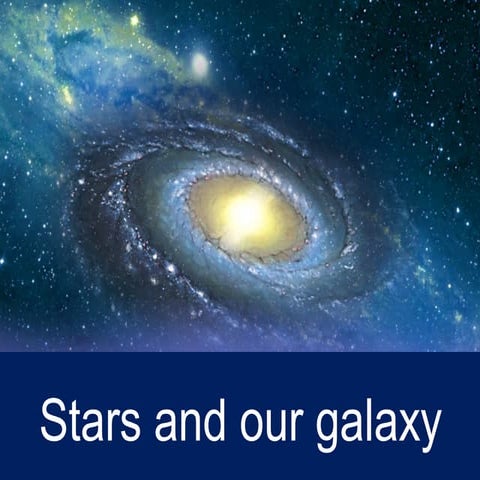 Stars and our galaxy | PPT