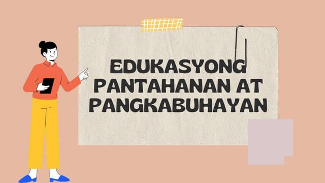 EPP-TLE Curriculum Framework for school use | PPTX