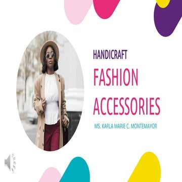 Lesson 1 history of fashion accessories | PPTX