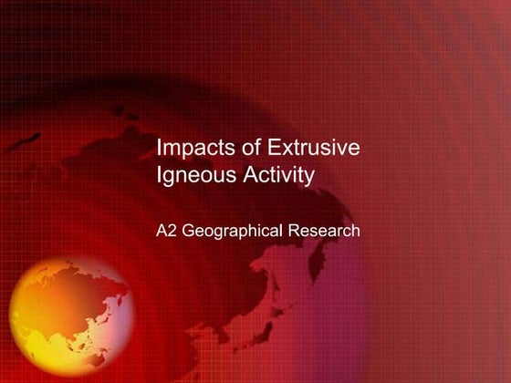 Volcanic landforms intrusive extrusive | PPTX | Geology | Science