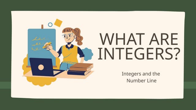 Introduction to integers | PPT