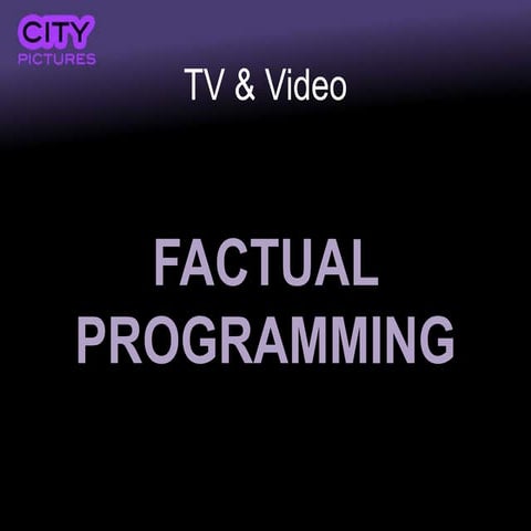 Introduction to factual programming | PPTX