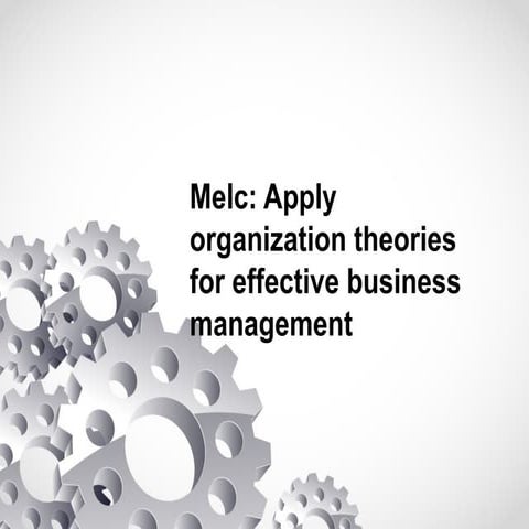 Lesson 1 - Organization Theories.pptpowerpoint | PPT