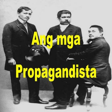 ANG MGA PROPAGANDISTA 6 | PPTX