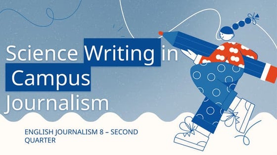 Science journalism workshop | PPTX