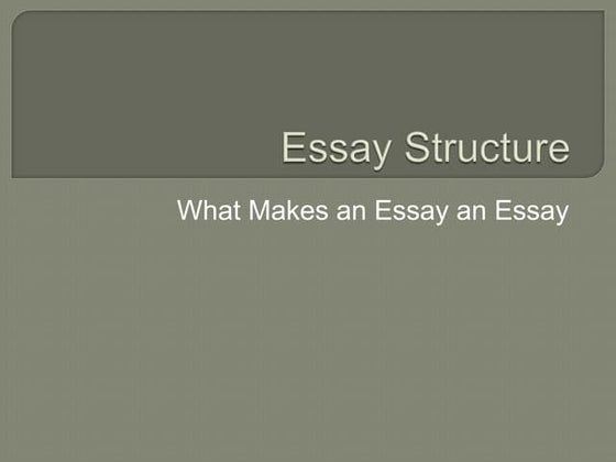 Essay-writing | PPTX