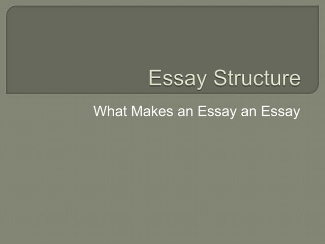 Essay-writing | PPTX