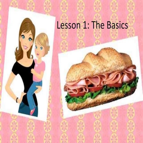 Lesson 1-The Basics | PPTX