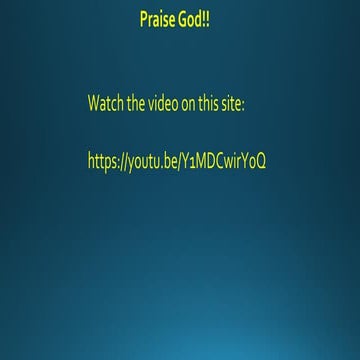 Lesson 1 the creation | PPT