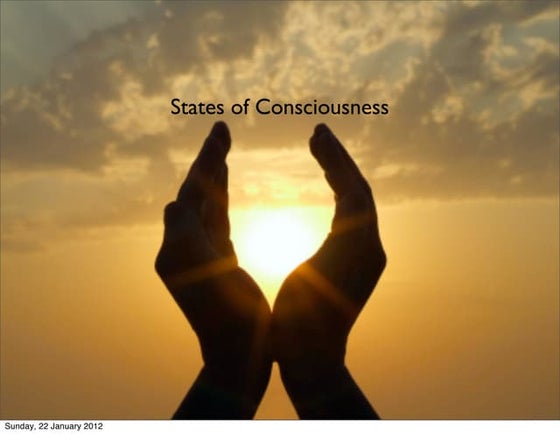Consciousness presentation | PPT