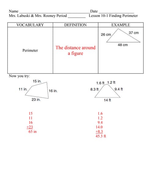 Lesson 9 3 coordinate plane | PDF