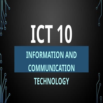 LESSON 10 - Information and Communication Technology.pptx