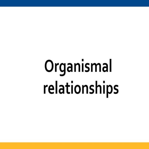Lesson 10 about relationships between organisms relationship | PDF