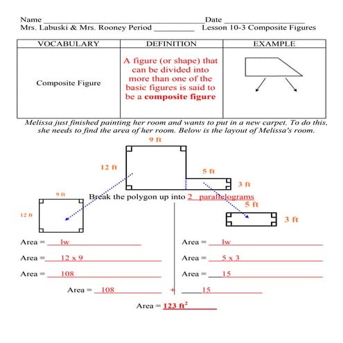 Lesson 10 3 composite figures | DOCX