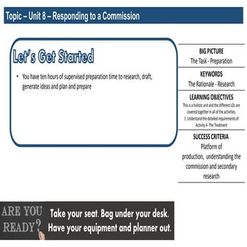 Lesson 10 preparation session 1 | PPT