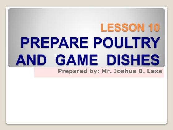 Different Cuts of Poultry | PPTX | Barbecues and Grilling | Food & Drink