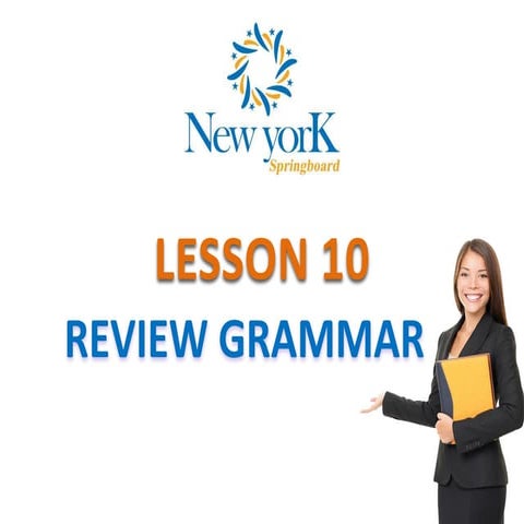 Lesson 10 review grammar 1 | PDF | Food & Drink