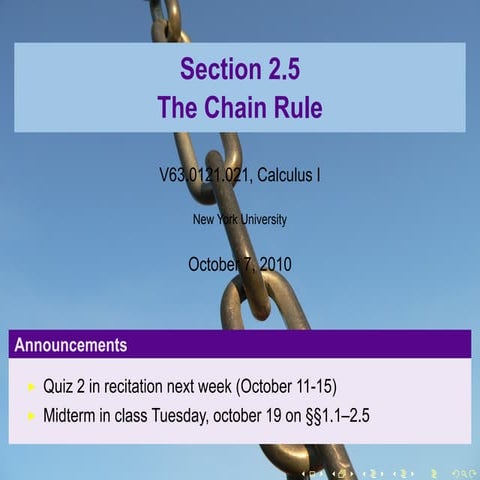 Lesson 10: The Chain Rule | PDF