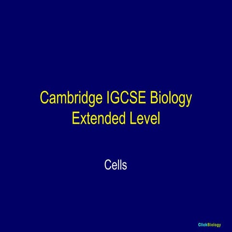 Lesson 10 and 11 cells | PPT