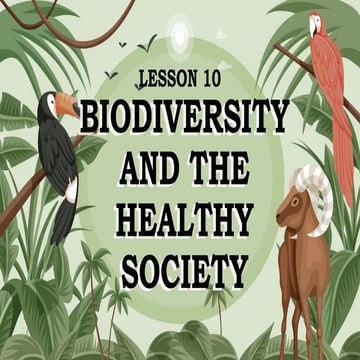 Lesson 10 Biodiversity and the Healthy Society.pdf