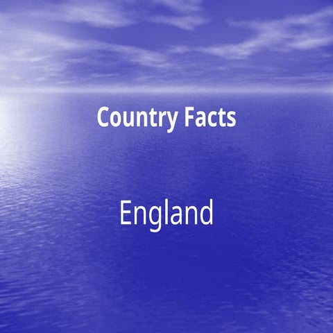 Country Facts England UK all about Grade school.pptx
