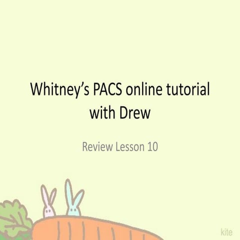 Lesson 10 review pdf | PPT