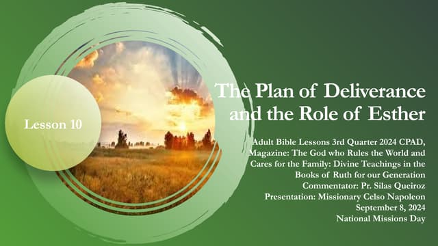 The story of esther (esther 3 8) | PPTX