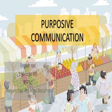 Purposive Communication | PPTX