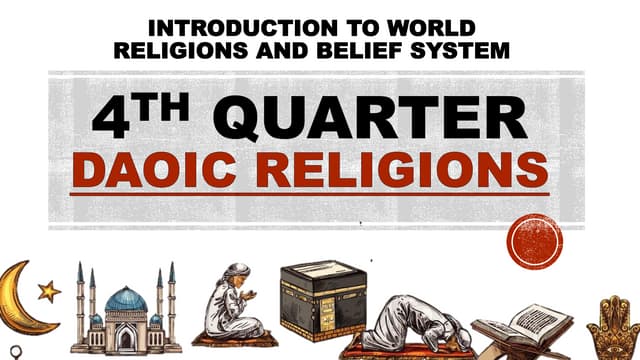 Confucianism (World Religion) | PPTX