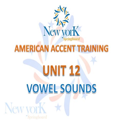 Lesson 12 american accent training | PDF