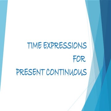 English for elementary students/Present continuos.pptx