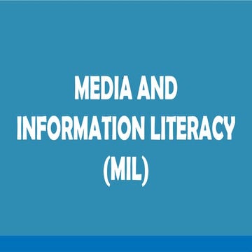 Lesson 1 & 3-Introduction-to-Media-and-Information-Literacy with ...