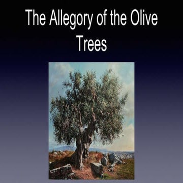 Lesson 13 allegory of the olive tree | PPTX