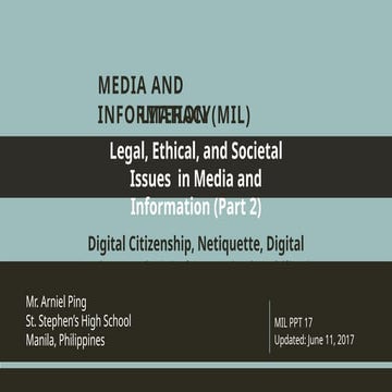 Social Media and Digital Footprints Education ppt | PPTX
