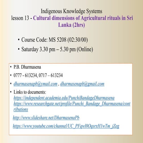 Lesson 13 of iks (2hrs) | PPT