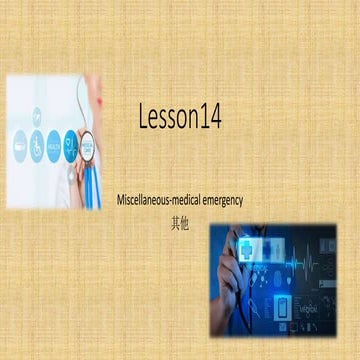 初级组 Lesson 14 | PPT
