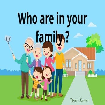 Lesson 14 - Topic 7 - WHO IS IN YOUR FAMILY.pptx