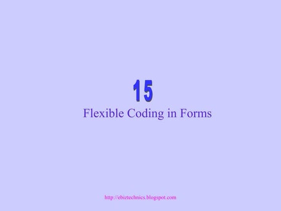 Oracle Forms Creation List Of Values Lov Ppt Computing