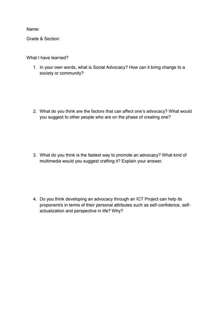 EmpTech Lesson 13-Planning and Conceptualizing Social Advocacy.pdf ...