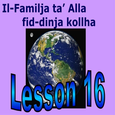 Lesson 16 | PPT