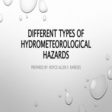 Lesson 16-19- Hydrometeorological Hazards.pptx